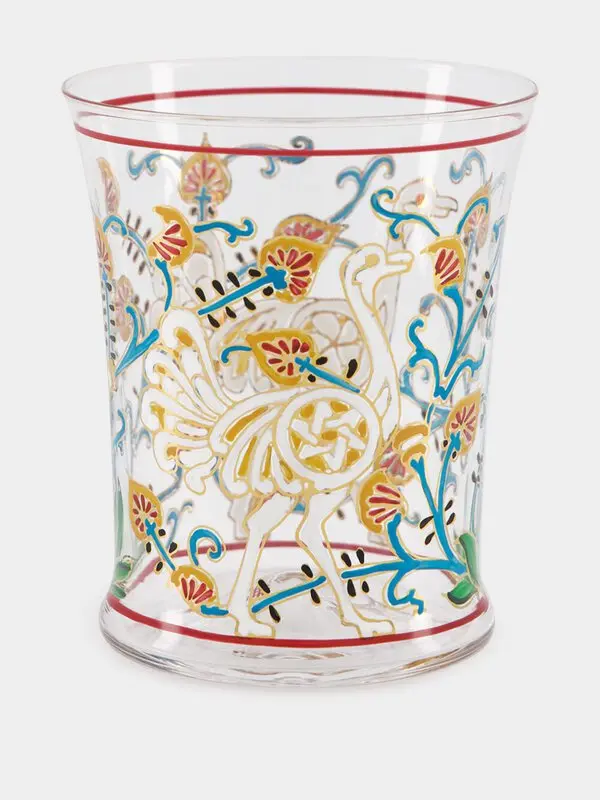 LOBMEYR Alhambra Ostriches Arabian Tumbler - Multicolour