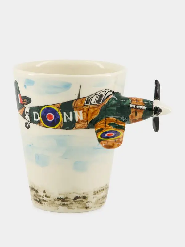 BLUE WITCH Army Spitfire Coffee Mug - Green