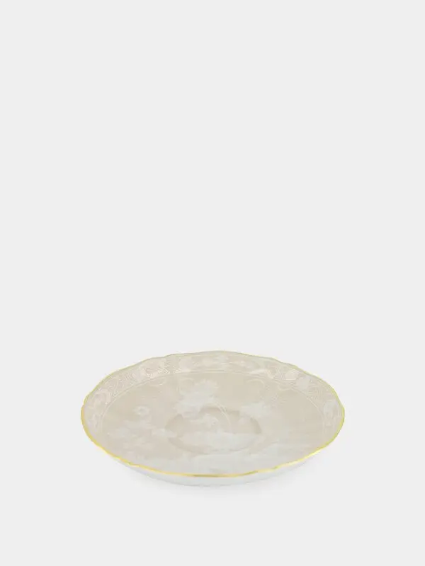GINORI 1735 Oriente Italiano Meringa Tea Saucer - Beige