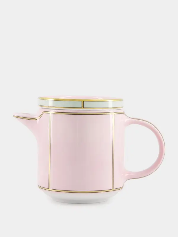 GINORI 1735 Diva Rosa Porcelain Coffeepot - Pink