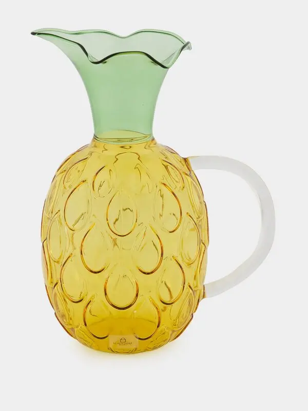 ICHENDORF MILANO Pineapple Jug - Yellow