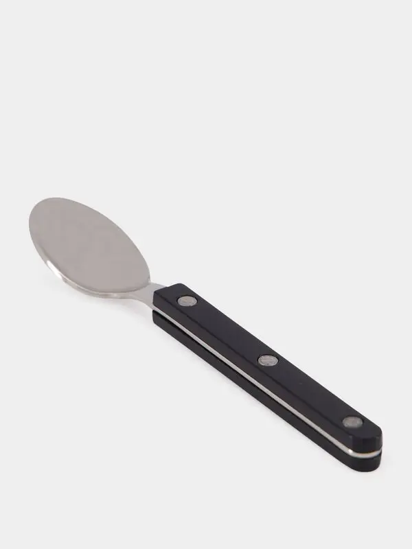 Sabre Paris Bistrot Solid Espresso Spoon - Black