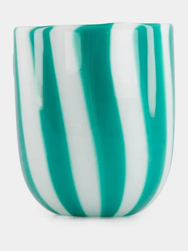 VETRERIA MURANO Forest Cane Glass Tumbler