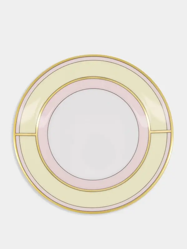 GINORI 1735 Giallo Diva Coffee Saucer - Yellow