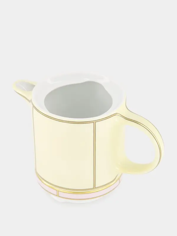 GINORI 1735 Giallo Porcelain Diva Coffeepot