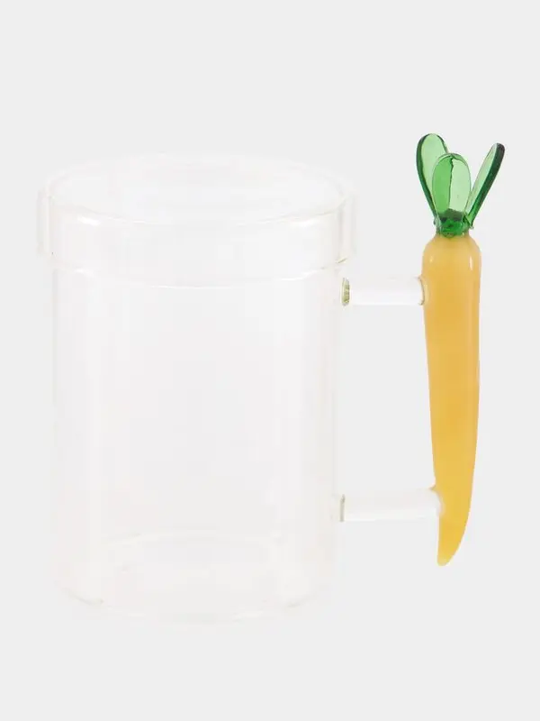 ICHENDORF MILANO Mug With Lid And Carrot Handle - Multicolour