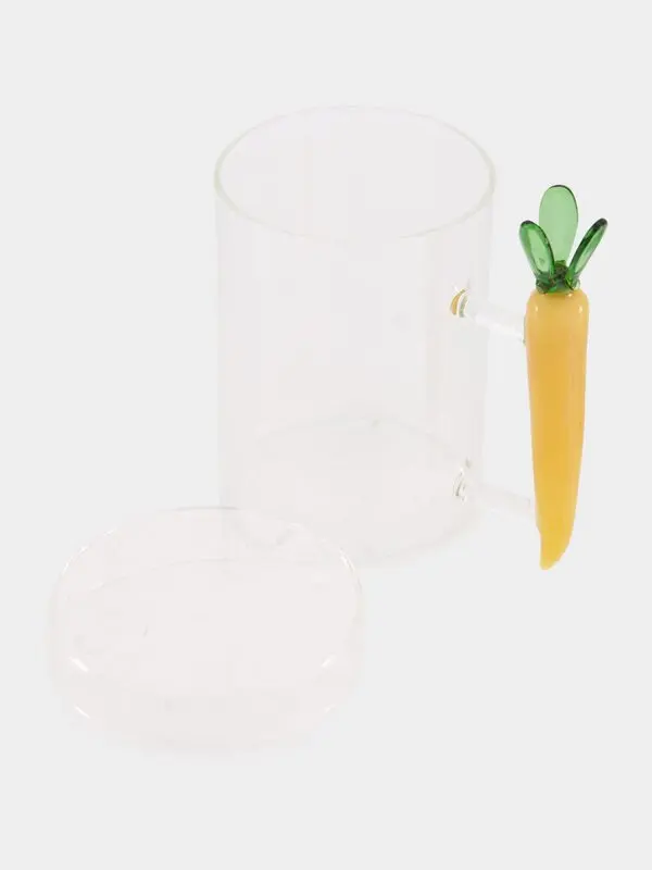 ICHENDORF MILANO Mug With Lid And Carrot Handle
