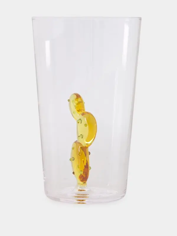 ICHENDORF MILANO Longdrink Cactus Glass - Yellow