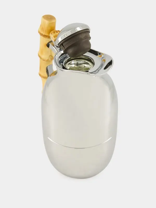 LORENZI MILANO Large Bamboo Root Thermos 1l