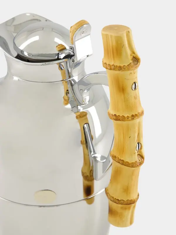 LORENZI MILANO Large Bamboo Root Thermos 1l