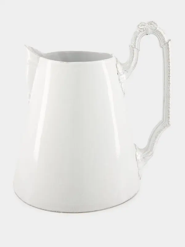 ASTIER DE VILLATTE Large Louis Xv Pitcher - White