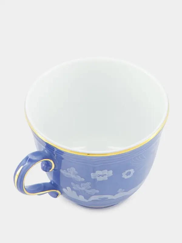 GINORI 1735 Oriente Italino Pervinca Coffee Cup - Blue