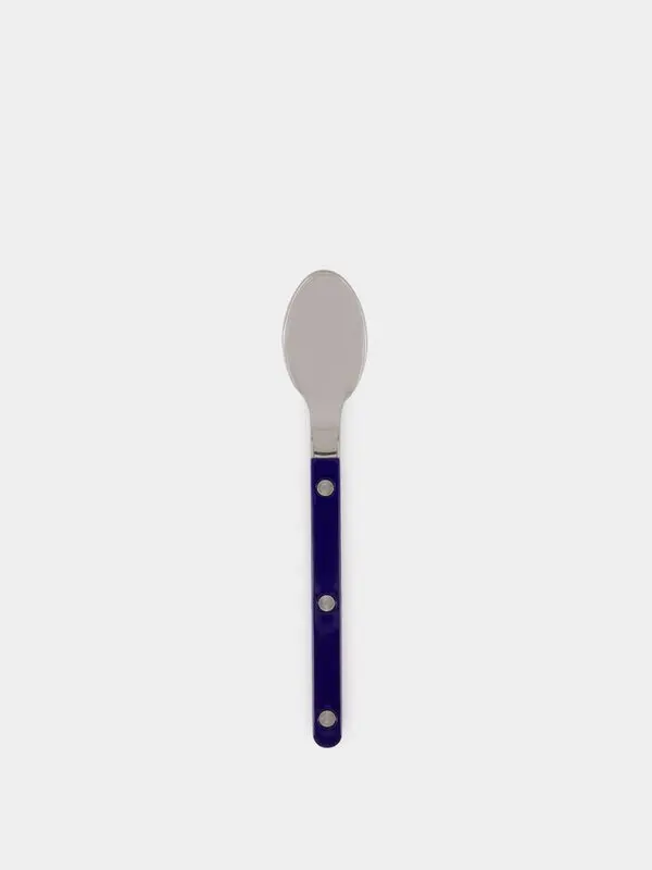 Sabre Paris Bistrot Solid Espresso Spoon - Blue