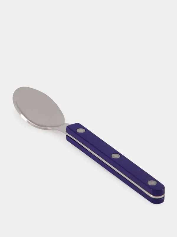 Sabre Paris Bistrot Solid Espresso Spoon - Blue