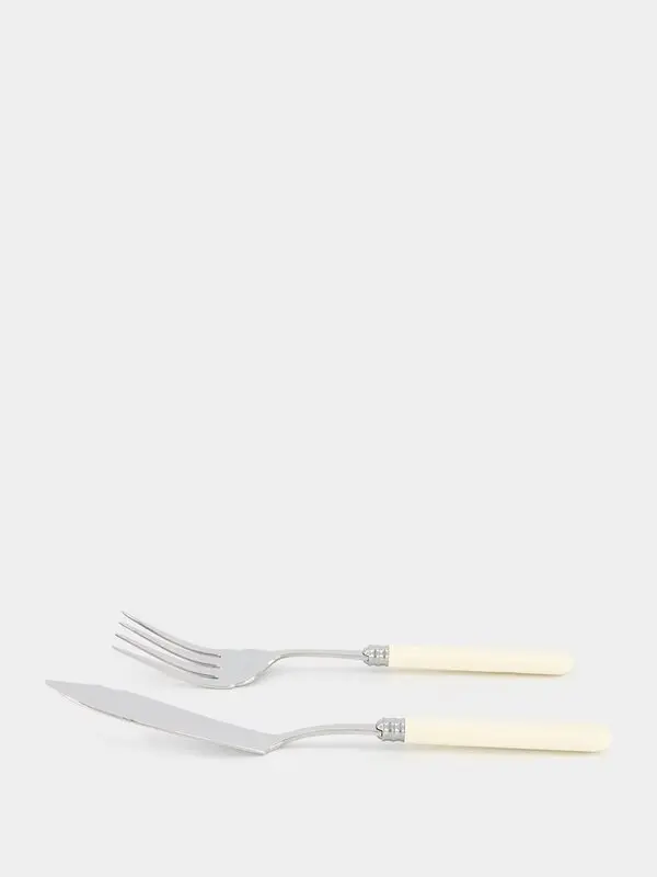 CAPDECO Ivory Helios Serving Set