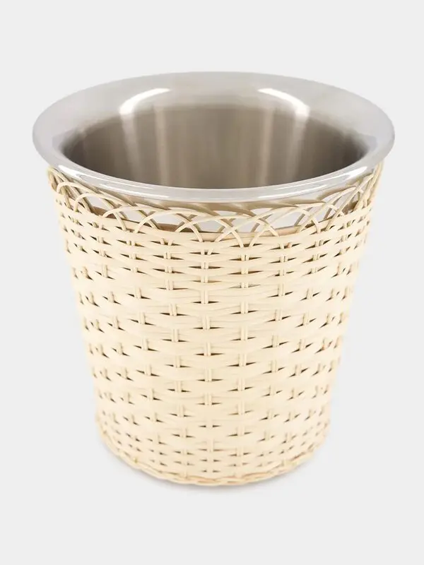GIOBAGNARA Menton Rattan Champagne Bucket N°1