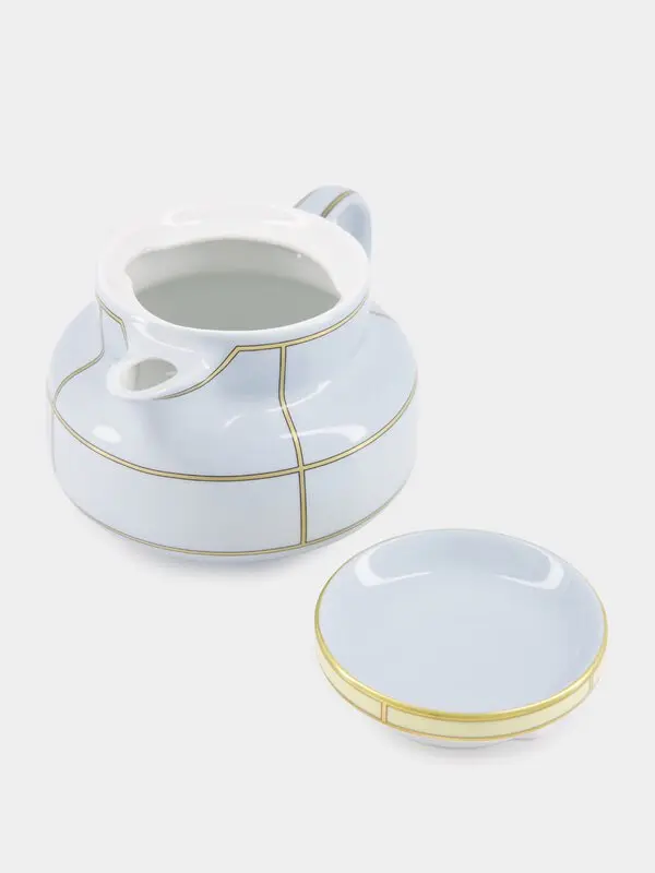 GINORI 1735 Celeste Porcelain Diva Teapot