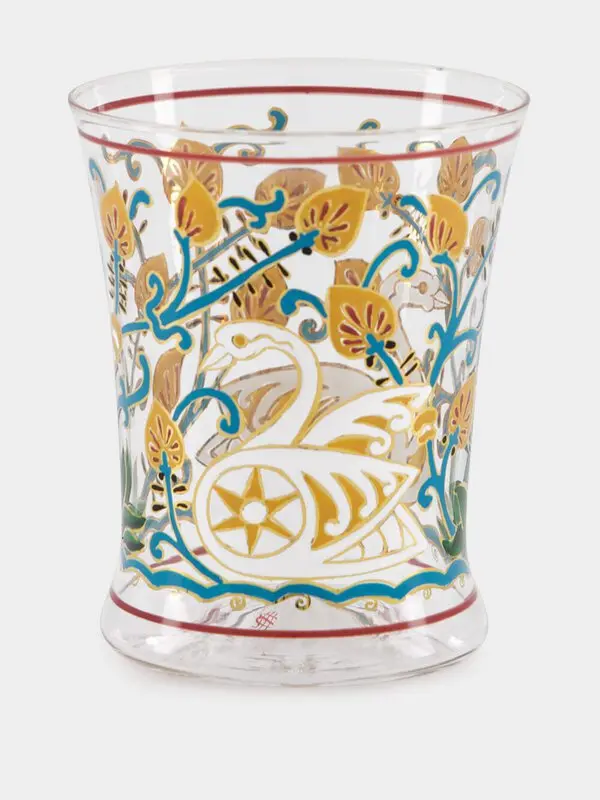 LOBMEYR Alhambra Swans Arabian Tumbler - Multicolour