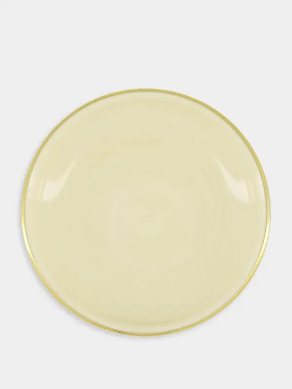 GINORI 1735 Diva Porcelain Butter Dish
