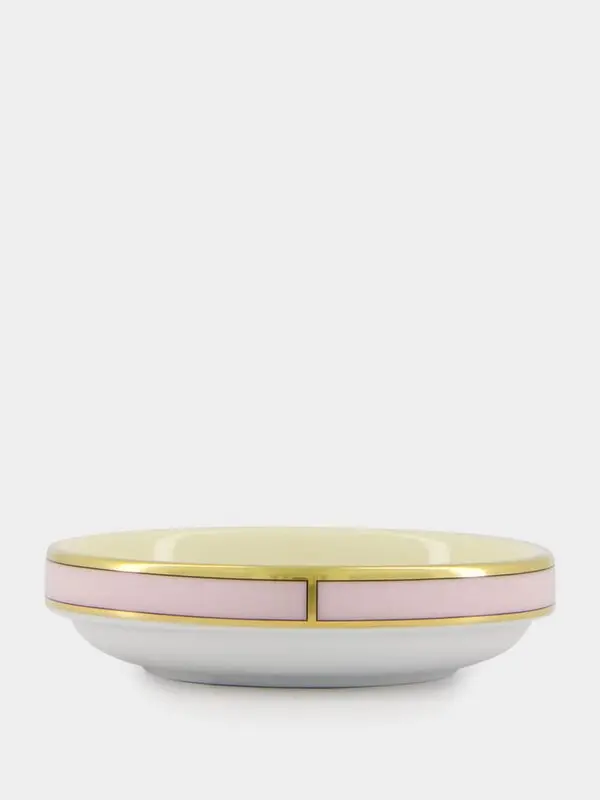 GINORI 1735 Diva Porcelain Butter Dish