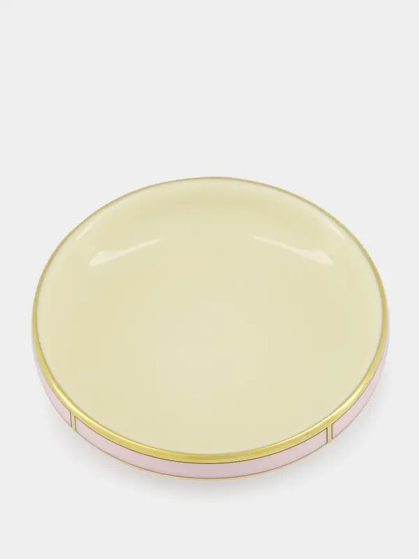 GINORI 1735 Diva Porcelain Butter Dish