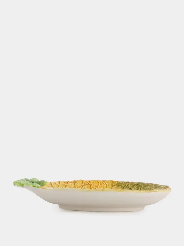 LES-OTTOMANS Pineapple Ceramic Serving Platter