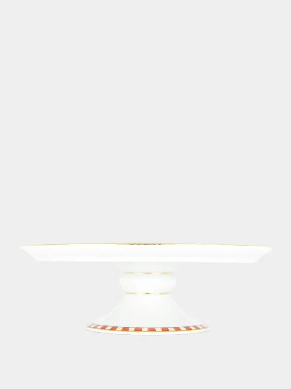 La DoubleJ Apollo Brick Cake Stand - Red