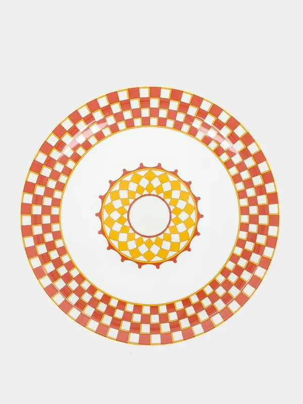 La DoubleJ Apollo Brick Cake Stand - Red