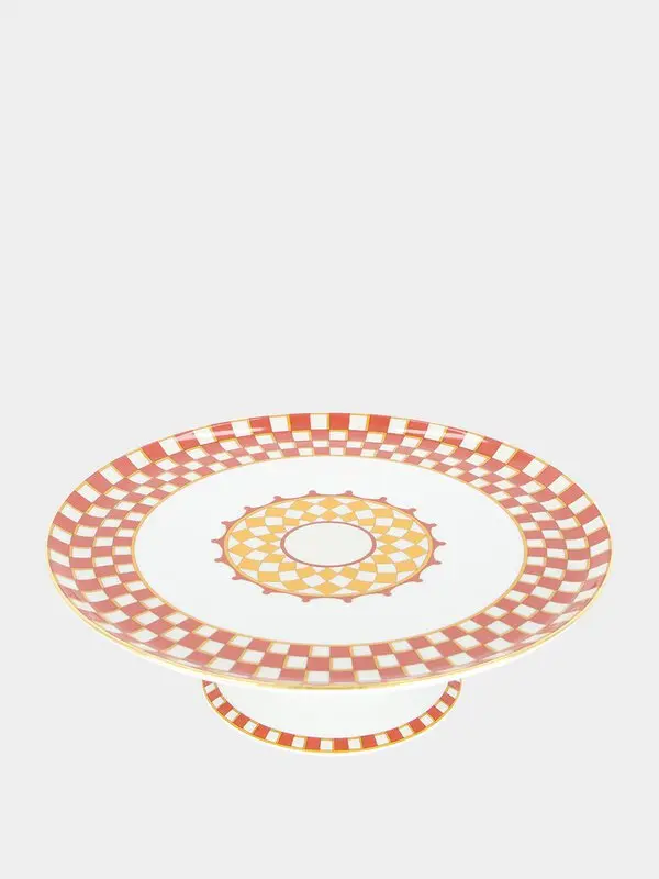 La DoubleJ Apollo Brick Cake Stand - Red