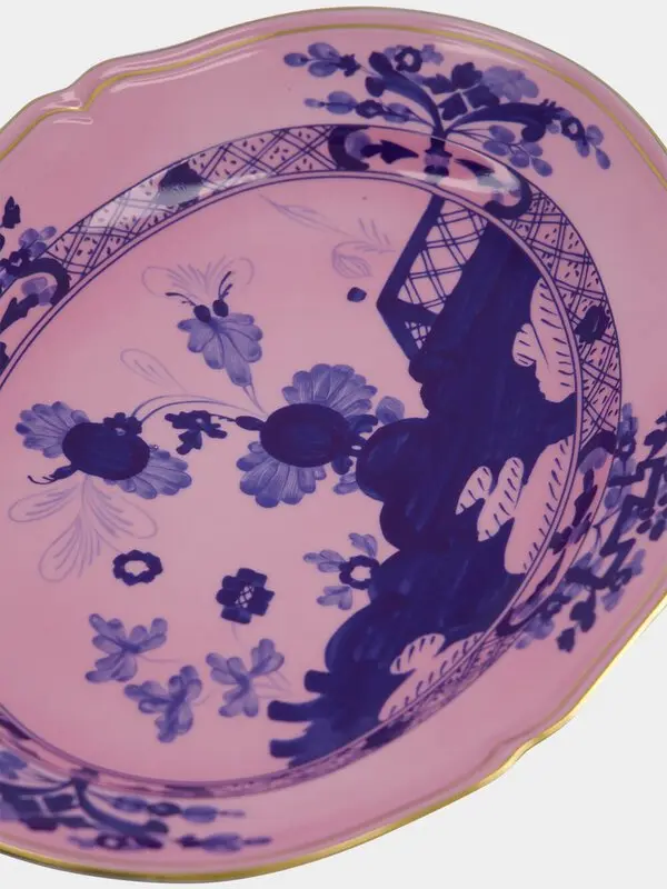 GINORI 1735 Oriente Italiano Azalea Oval Platter