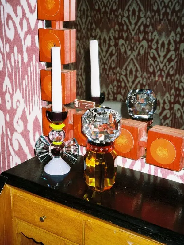 REFLECTIONS COPENHAGEN Laguna Candle Holder - Multicolour