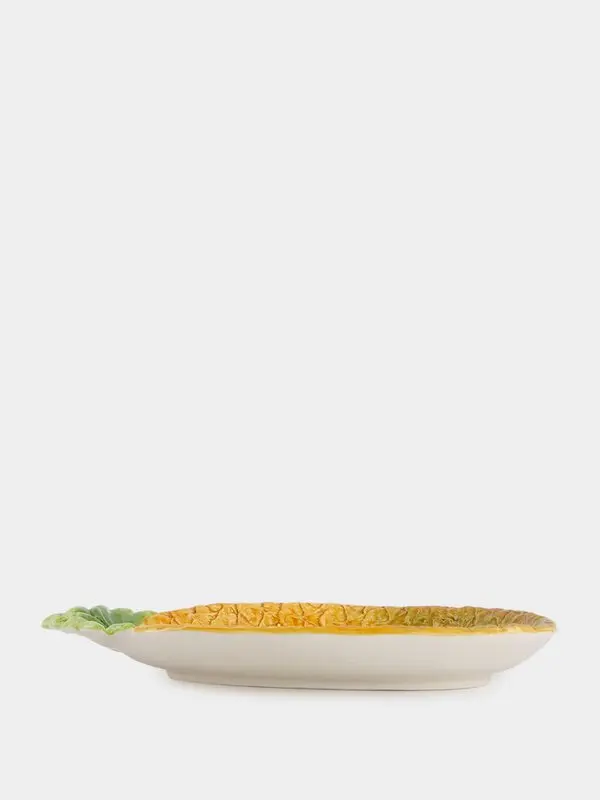 LES-OTTOMANS Pineapple Ceramic Serving Platter