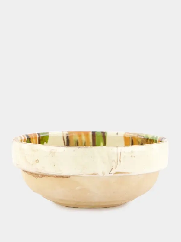 Madam Stoltz Hand-painted Earthenware Bowl