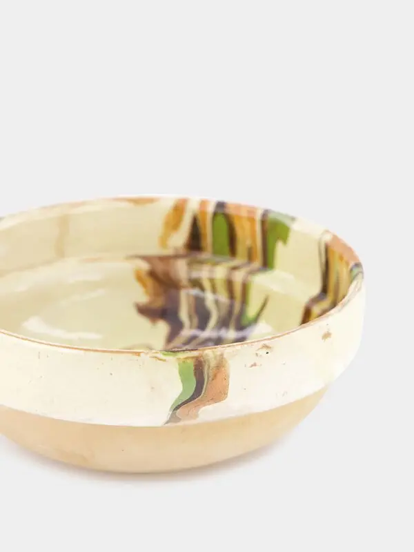 Madam Stoltz Hand-painted Earthenware Bowl