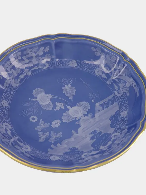 GINORI 1735 Oriente Italiano Pervinca Fruit Holder - Blue