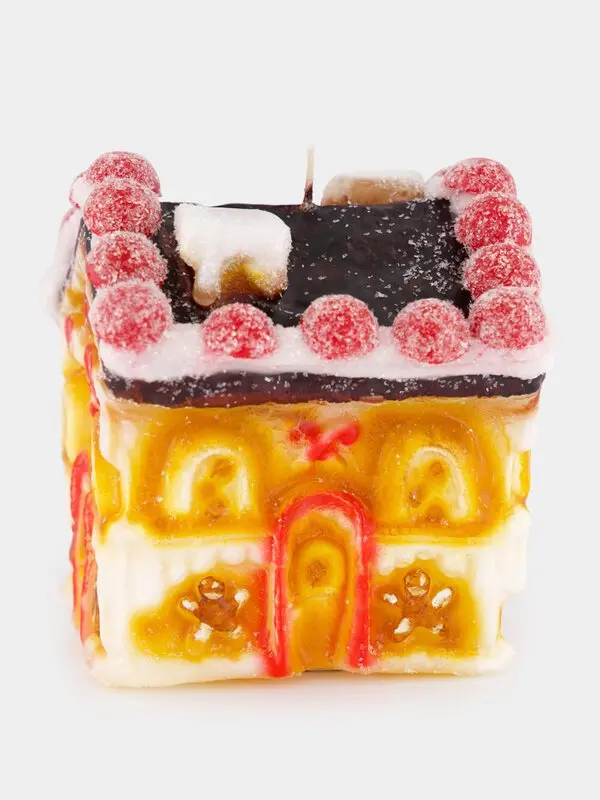 CERERIA INTRONA Gingerbread House Wax Candle