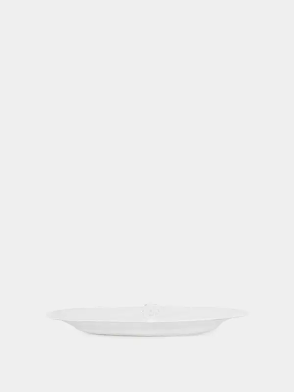 ASTIER DE VILLATTE Small Oval Alexandre Platter - White