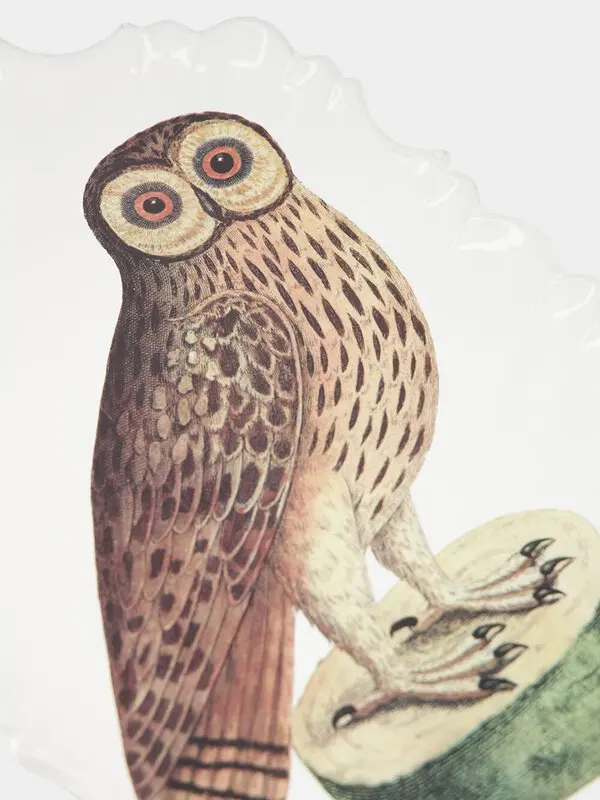 ASTIER DE VILLATTE Platter Owl