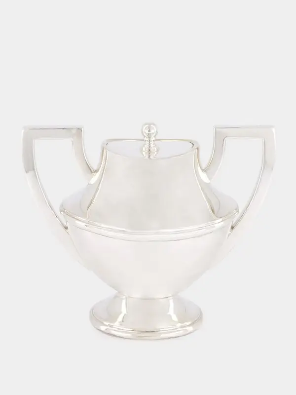 LEITÃO &AMP; IRMÃO Plated Sugar Bowl - Silver
