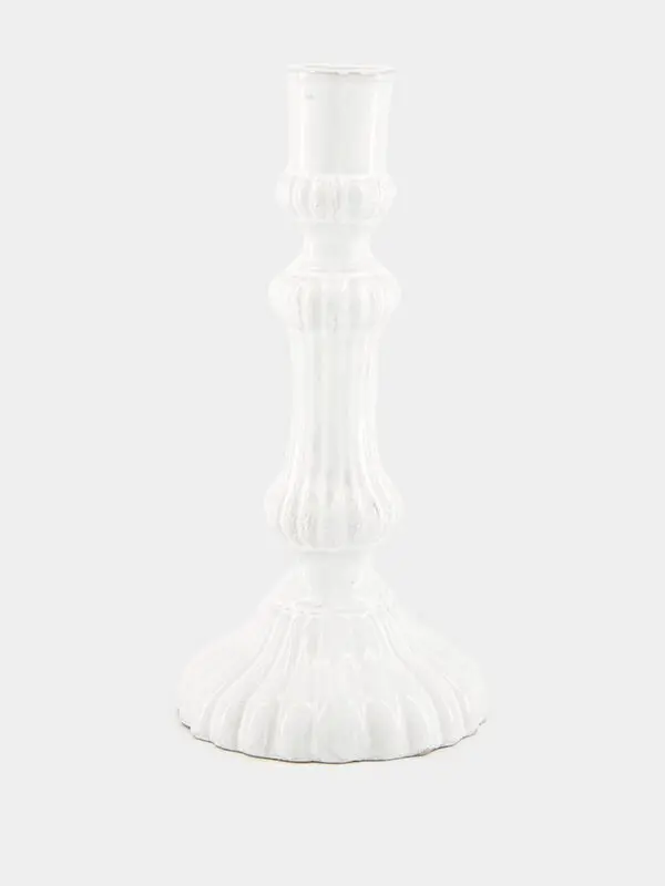ASTIER DE VILLATTE Peggy Candlestick - White