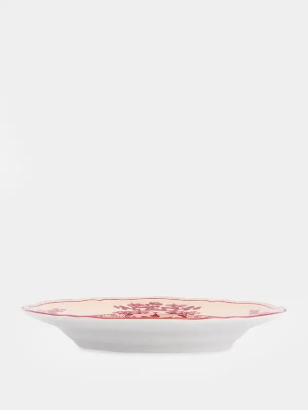 GINORI 1735 Oriente Italiano Vermiglio Dinner Plate - Red