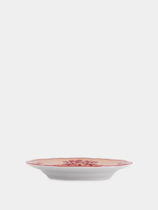 GINORI 1735 Oriente Italiano Vermiglio Dessert Plate - Red