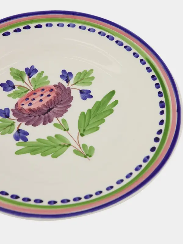CASA LOPEZ Artichoke Ceramic Dinner Plate