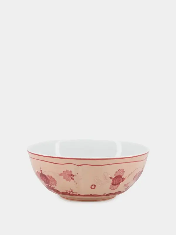GINORI 1735 Oriente Italiano Vermiglio Bowl - Red