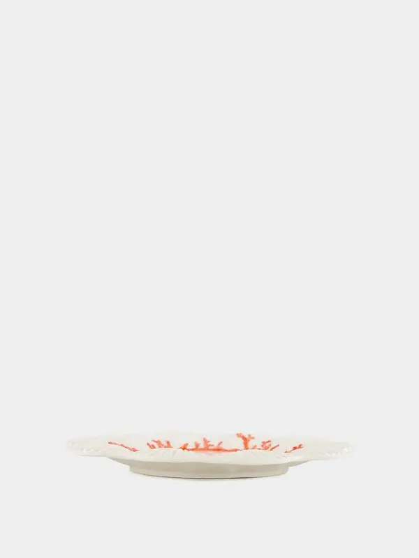 LES-OTTOMANS Saint Jacques Dessert Plate - White
