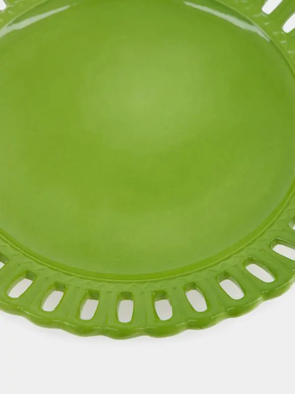 PAULA LIVING Estoril Handpainted Ceramic Charger