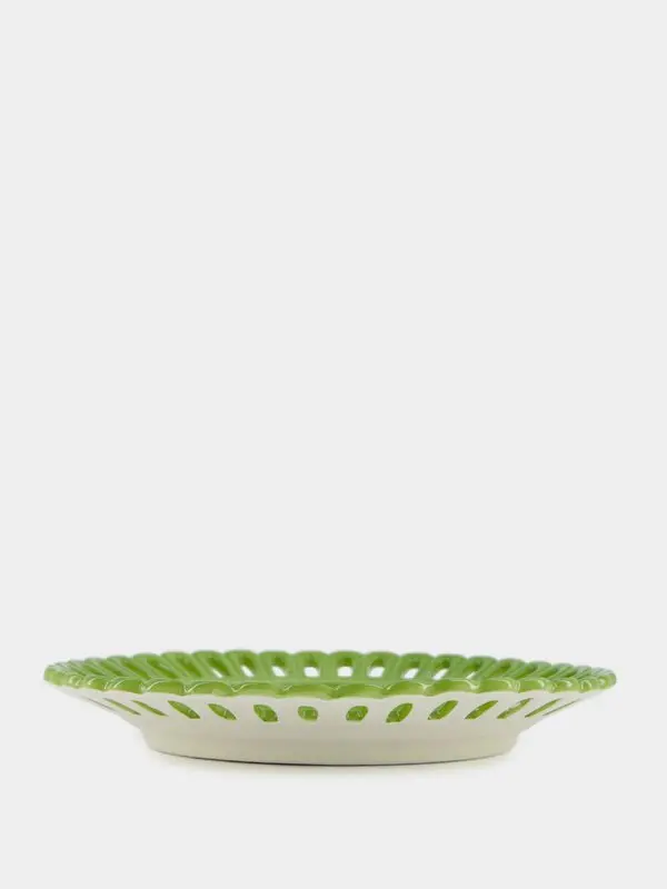 PAULA LIVING Estoril Handpainted Ceramic Charger
