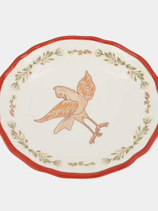 PAULA LIVING Seagull Handpainted Dessert Plate
