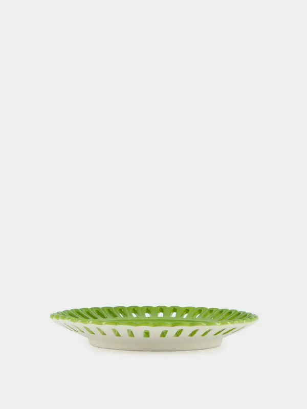 PAULA LIVING Estoril Handpainted Ceramic Dessert Plate