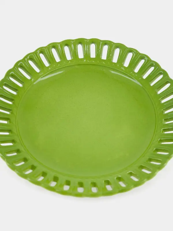 PAULA LIVING Estoril Handpainted Ceramic Dessert Plate